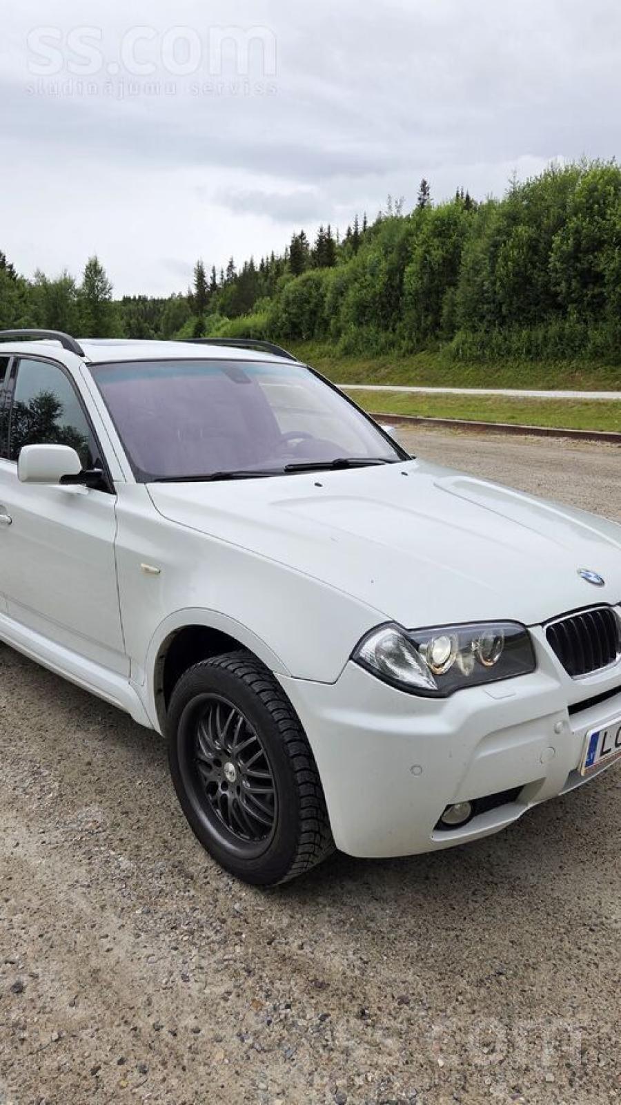 Белый БМВ Х3 2007 в Бауска, объемом двигателя 3.00 л и пробегом 260 тыс. км за 4650 €, фото 3 на AUTOMOTO.COM.LV