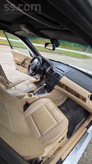 Белый БМВ Х3 2007 в Бауска, объемом двигателя 3.00 л и пробегом 260 тыс. км за 4650 €, фото 7 на AUTOMOTO.COM.LV