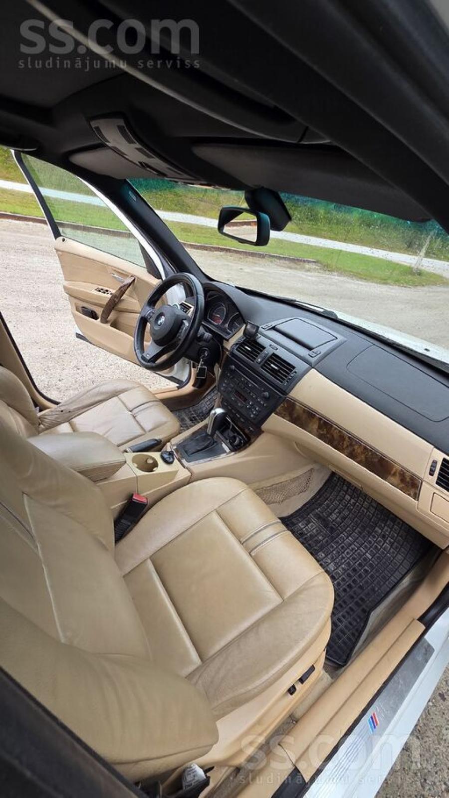 Белый БМВ Х3 2007 в Бауска, объемом двигателя 3.00 л и пробегом 260 тыс. км за 4650 €, фото 7 на AUTOMOTO.COM.LV