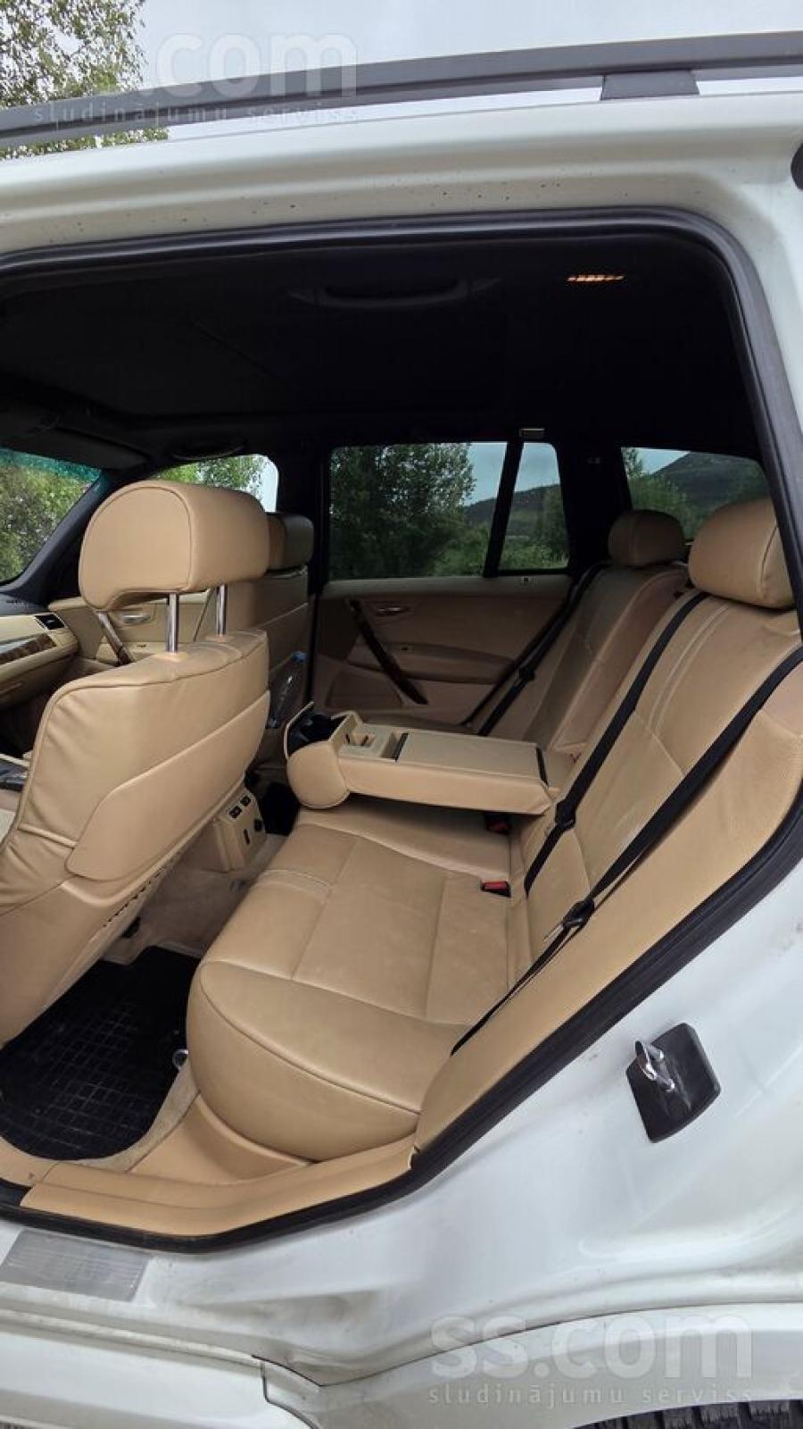 Белый БМВ Х3 2007 в Бауска, объемом двигателя 3.00 л и пробегом 260 тыс. км за 4650 €, фото 8 на AUTOMOTO.COM.LV