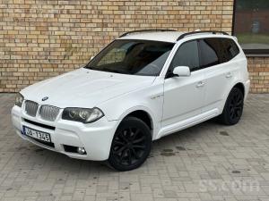 Balts BMW X3 2007 Jelgava, ar dzinēja tilpumu 3.00 L un nobraukumu 265 tūkst. km par 5000 €, foto  vietnē AUTOMOTO.COM.LV