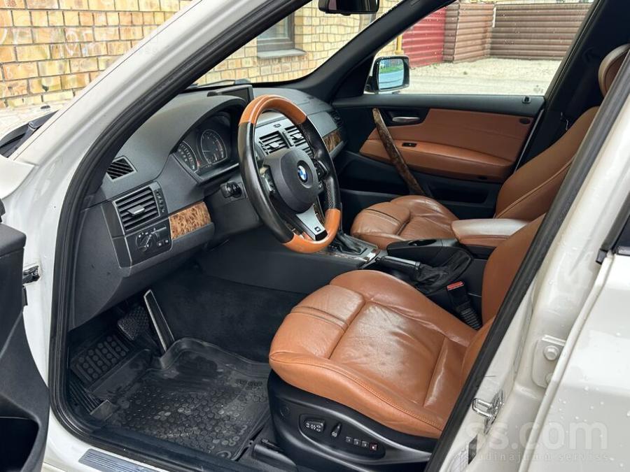 Balts BMW X3 2007 Jelgava, ar dzinēja tilpumu 3.00 L un nobraukumu 265 tūkst. km par 5000 €, foto 7 vietnē AUTOMOTO.COM.LV