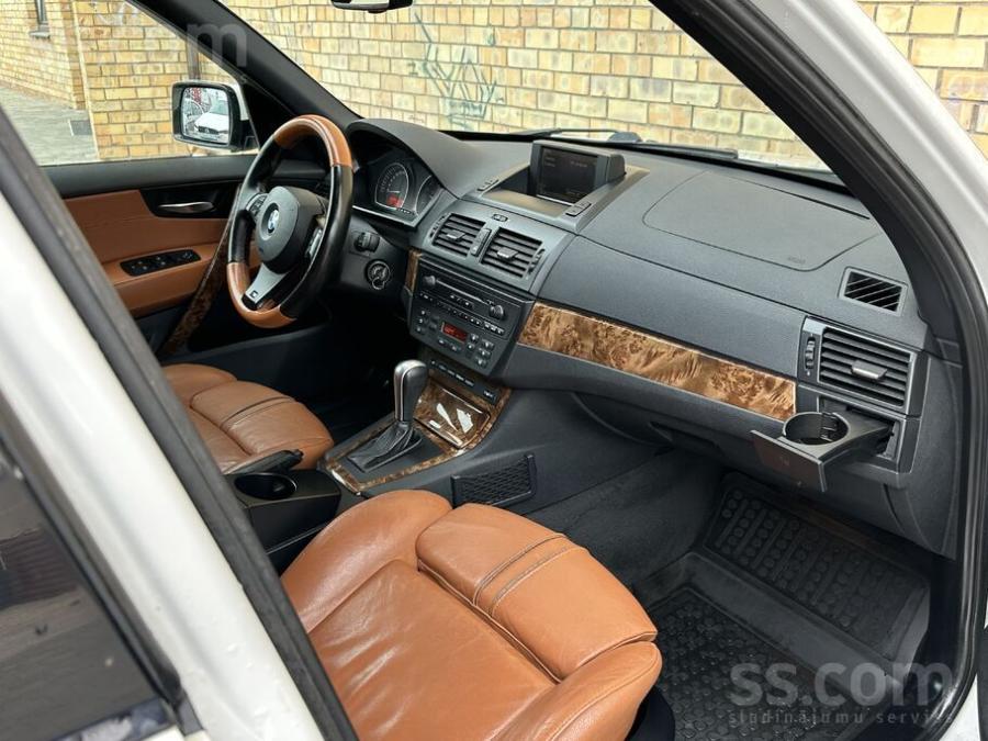 Balts BMW X3 2007 Jelgava, ar dzinēja tilpumu 3.00 L un nobraukumu 265 tūkst. km par 5000 €, foto 8 vietnē AUTOMOTO.COM.LV