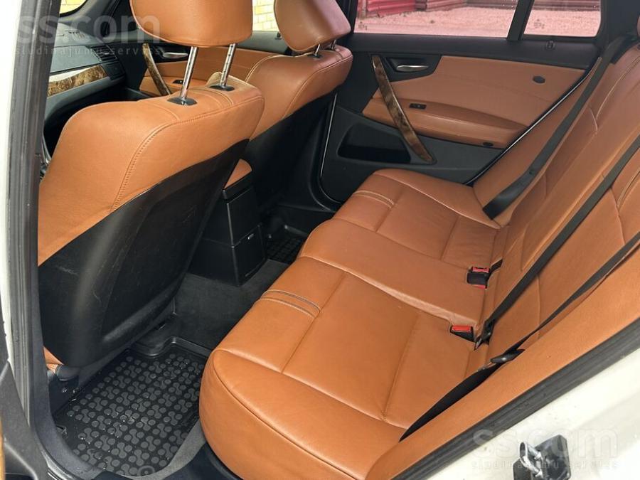 Balts BMW X3 2007 Jelgava, ar dzinēja tilpumu 3.00 L un nobraukumu 265 tūkst. km par 5000 €, foto 11 vietnē AUTOMOTO.COM.LV