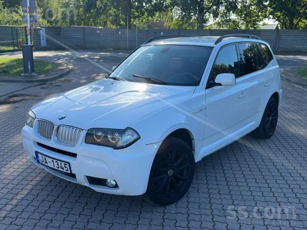 Белый БМВ Х3 2007 в Елгава, объемом двигателя 3.00 л и пробегом 265 тыс. км за 4500 €, фото 3 на AUTOMOTO.COM.LV