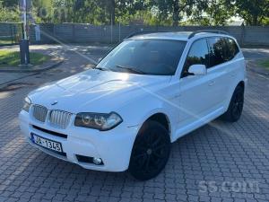 Белый БМВ Х3 2007 в Елгава, объемом двигателя 3.00 л и пробегом 265 тыс. км за 4500 €, фото 3 на AUTOMOTO.COM.LV