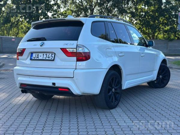 Белый БМВ Х3 2007 в Елгава, объемом двигателя 3.00 л и пробегом 265 тыс. км за 4500 €, фото 5 на AUTOMOTO.COM.LV