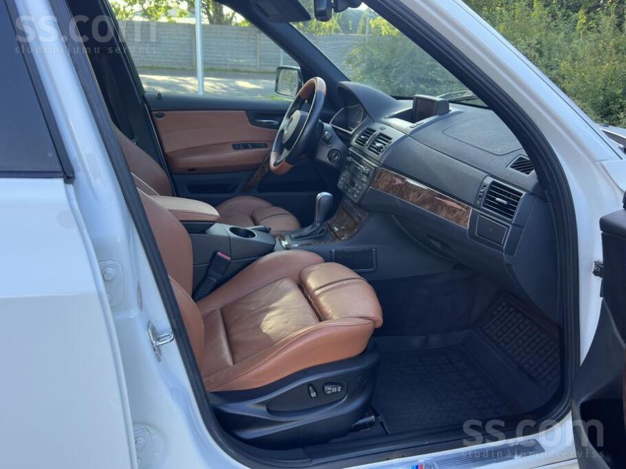 Белый БМВ Х3 2007 в Елгава, объемом двигателя 3.00 л и пробегом 265 тыс. км за 4500 €, фото 12 на AUTOMOTO.COM.LV