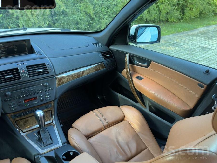 Белый БМВ Х3 2007 в Елгава, объемом двигателя 3.00 л и пробегом 265 тыс. км за 4500 €, фото 13 на AUTOMOTO.COM.LV