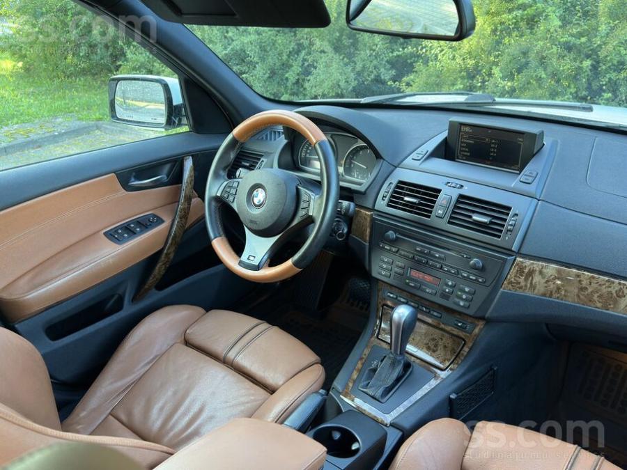 Белый БМВ Х3 2007 в Елгава, объемом двигателя 3.00 л и пробегом 265 тыс. км за 4500 €, фото 14 на AUTOMOTO.COM.LV