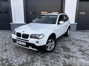 White BMW X3 2008 in Riga, with an engine capacity of 2.00 L and mileage of 261 thousand km for 4999 €, photo 1 on AUTOMOTO.COM.LV