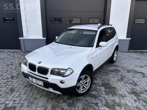 White BMW X3 2008 in Riga, with an engine capacity of 2.00 L and mileage of 261 thousand km for 4999 €, photo 2 on AUTOMOTO.COM.LV
