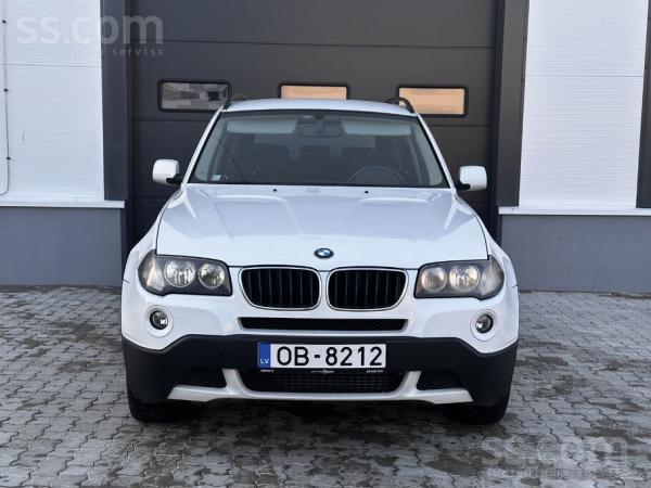 White BMW X3 2008 in Riga, with an engine capacity of 2.00 L and mileage of 261 thousand km for 4999 €, photo 3 on AUTOMOTO.COM.LV