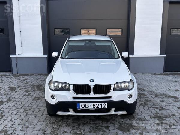 White BMW X3 2008 in Riga, with an engine capacity of 2.00 L and mileage of 261 thousand km for 4999 €, photo 4 on AUTOMOTO.COM.LV