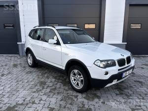 White BMW X3 2008 in Riga, with an engine capacity of 2.00 L and mileage of 261 thousand km for 4999 €, photo 6 on AUTOMOTO.COM.LV