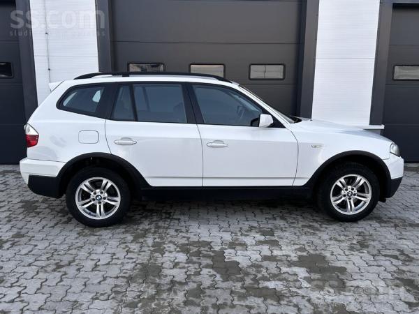 White BMW X3 2008 in Riga, with an engine capacity of 2.00 L and mileage of 261 thousand km for 4999 €, photo 7 on AUTOMOTO.COM.LV