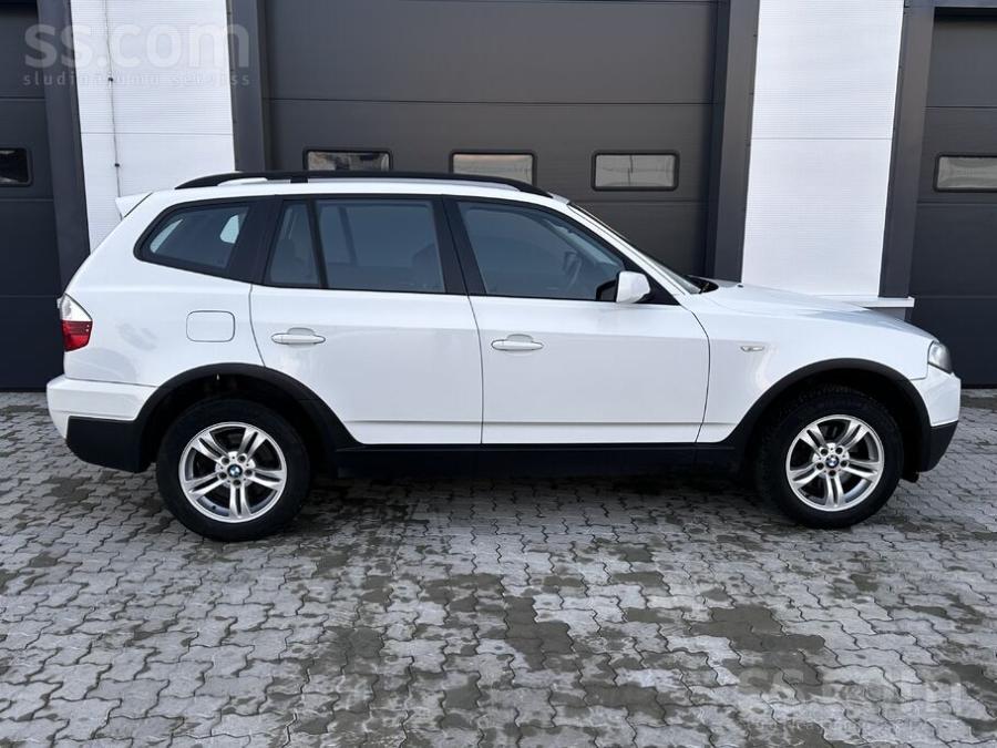 White BMW X3 2008 in Riga, with an engine capacity of 2.00 L and mileage of 261 thousand km for 4999 €, photo 7 on AUTOMOTO.COM.LV