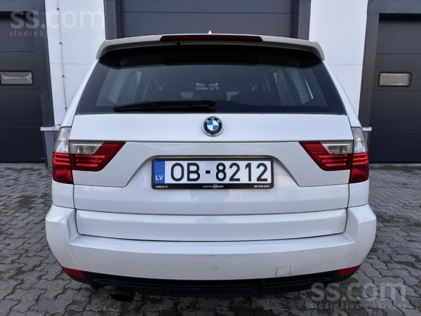 White BMW X3 2008 in Riga, with an engine capacity of 2.00 L and mileage of 261 thousand km for 4999 €, photo 10 on AUTOMOTO.COM.LV