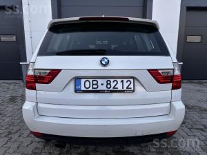 White BMW X3 2008 in Riga, with an engine capacity of 2.00 L and mileage of 261 thousand km for 4999 €, photo 10 on AUTOMOTO.COM.LV