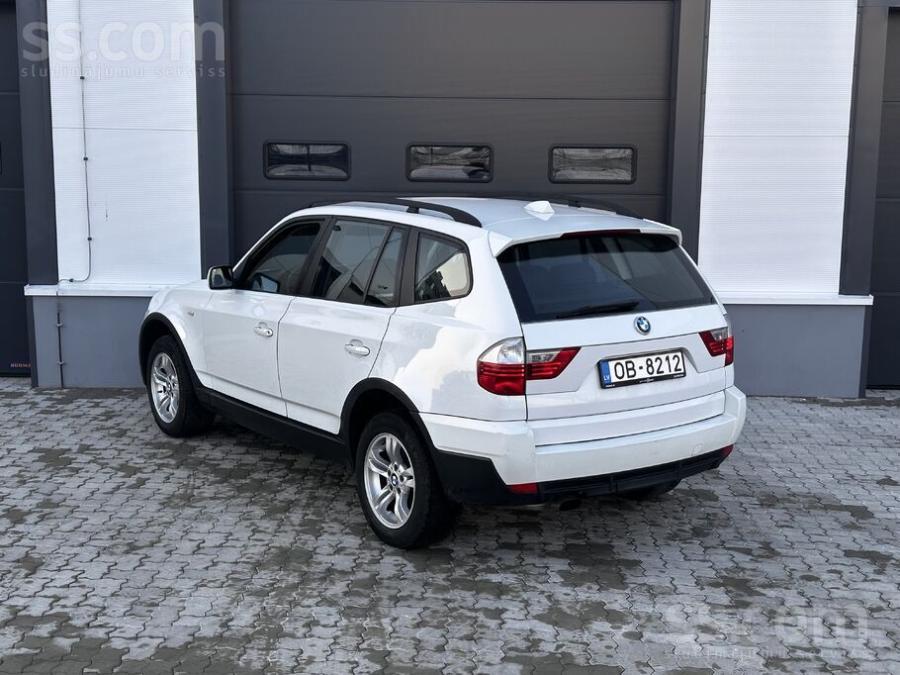 White BMW X3 2008 in Riga, with an engine capacity of 2.00 L and mileage of 261 thousand km for 4999 €, photo 11 on AUTOMOTO.COM.LV
