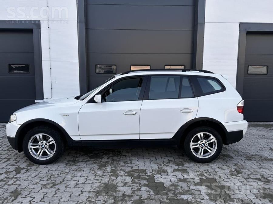 White BMW X3 2008 in Riga, with an engine capacity of 2.00 L and mileage of 261 thousand km for 4999 €, photo 12 on AUTOMOTO.COM.LV