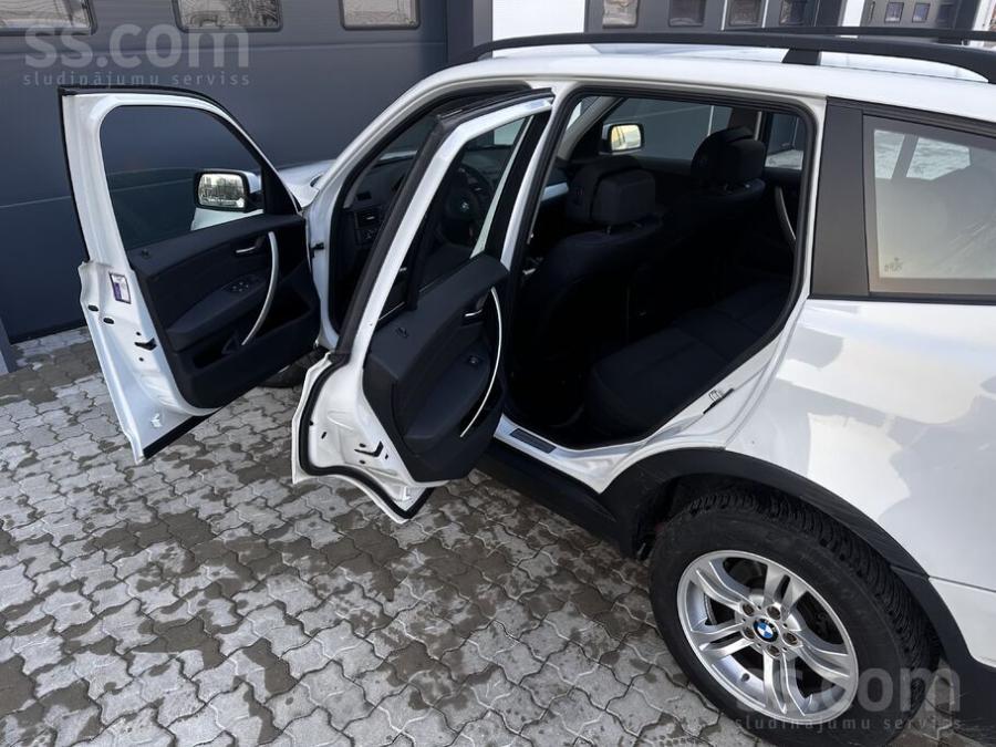 White BMW X3 2008 in Riga, with an engine capacity of 2.00 L and mileage of 261 thousand km for 4999 €, photo 19 on AUTOMOTO.COM.LV