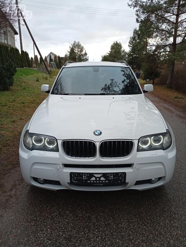 White BMW X3 2008 in Alytus, with an engine capacity of 2.00 L and mileage of 324 thousand km for 4800 €, photo 7 on AUTOMOTO.COM.LV