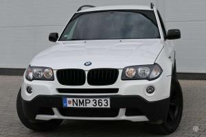 White BMW X3 2008 in Kretinga, with an engine capacity of 2.00 L and mileage of 201 thousand km for 4999 €, photo 2 on AUTOMOTO.COM.LV