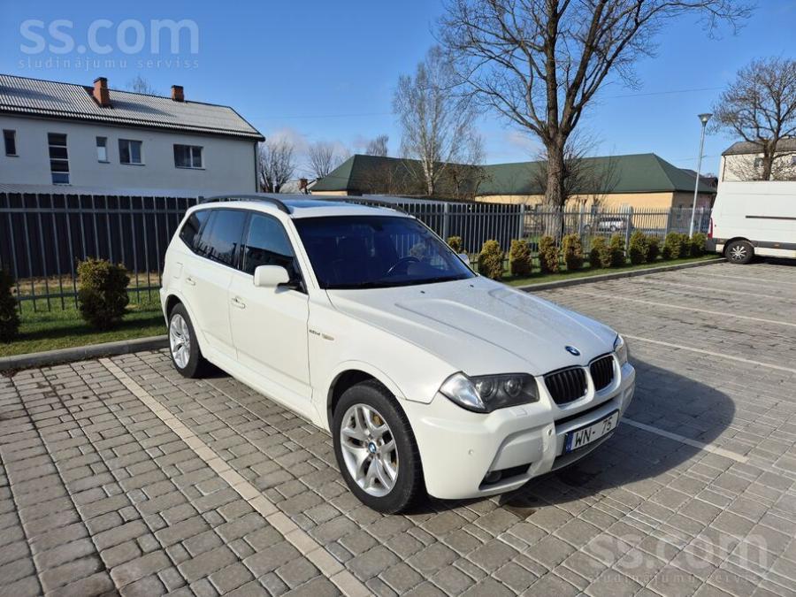 Balts BMW X3 2008 Rēzekne, ar dzinēja tilpumu 2.00 L un nobraukumu 319 tūkst. km par 5450 €, foto 1 vietnē AUTOMOTO.COM.LV
