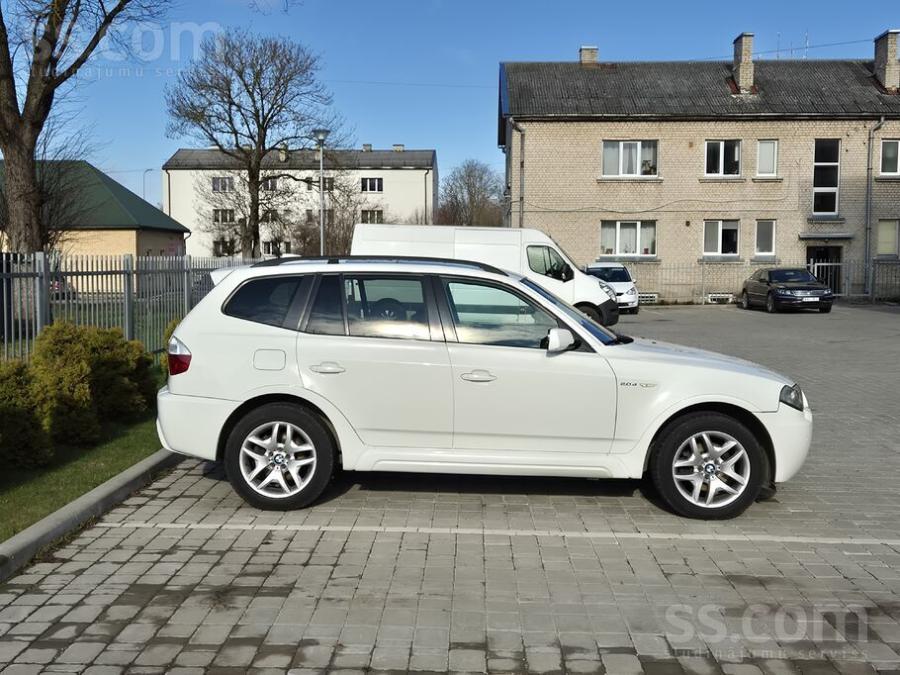 Balts BMW X3 2008 Rēzekne, ar dzinēja tilpumu 2.00 L un nobraukumu 319 tūkst. km par 5450 €, foto 9 vietnē AUTOMOTO.COM.LV