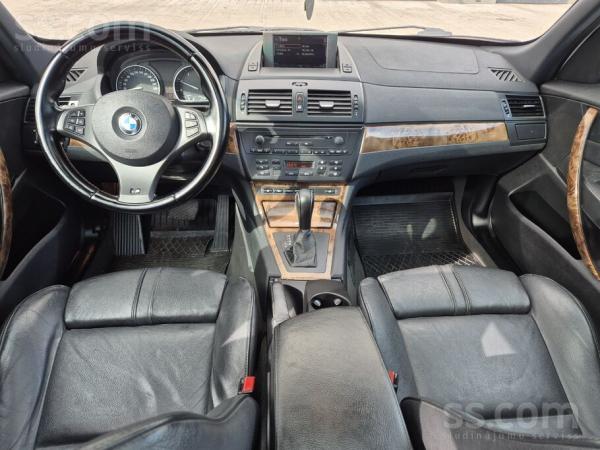 White BMW X3 2008 in Rezekne, with an engine capacity of 2.00 L and mileage of 319 thousand km for 5450 €, photo 10 on AUTOMOTO.COM.LV
