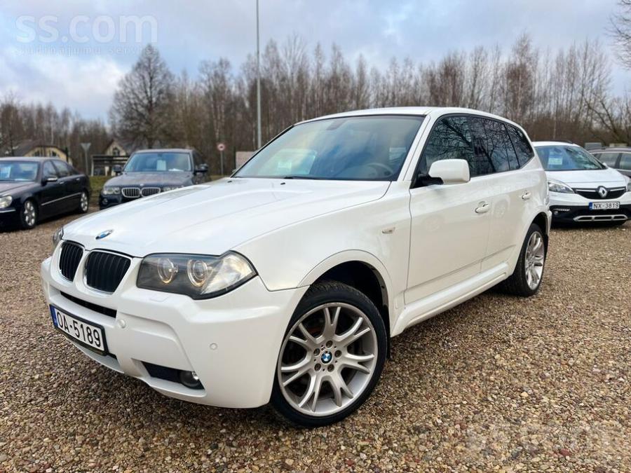 Balts BMW X3 2008 Kuldīga, ar dzinēja tilpumu 2.00 L un nobraukumu 382 tūkst. km par 5390 €, foto 3 vietnē AUTOMOTO.COM.LV