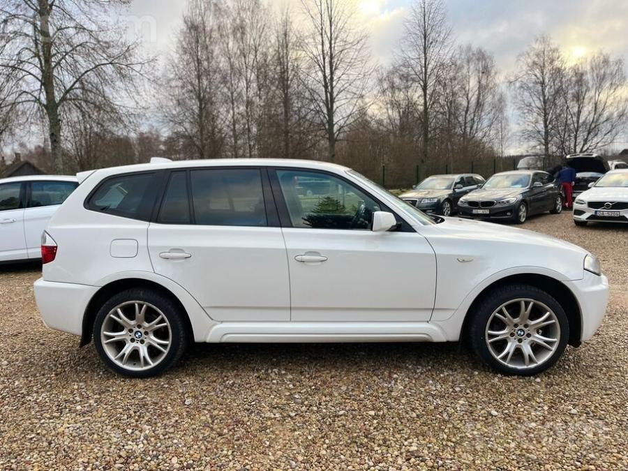 Balts BMW X3 2008 Kuldīga, ar dzinēja tilpumu 2.00 L un nobraukumu 382 tūkst. km par 5390 €, foto 6 vietnē AUTOMOTO.COM.LV