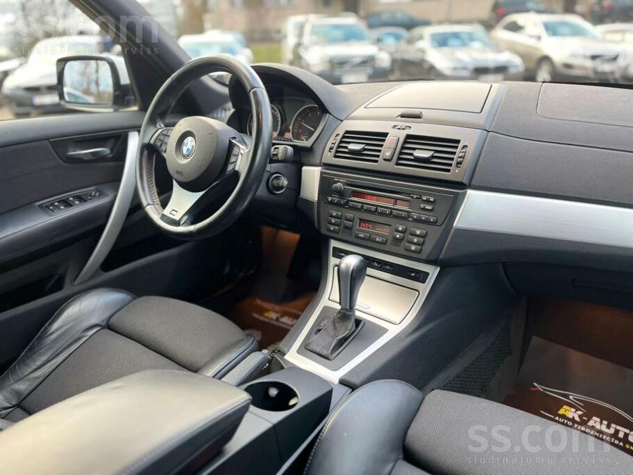 Balts BMW X3 2008 Kuldīga, ar dzinēja tilpumu 2.00 L un nobraukumu 382 tūkst. km par 5390 €, foto 12 vietnē AUTOMOTO.COM.LV