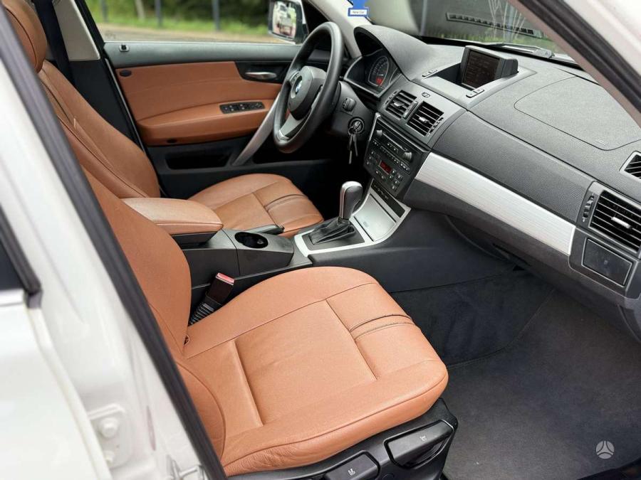 Белый БМВ Х3 2008 в Пренай, объемом двигателя 2.99 л и пробегом 285 тыс. км за 5150 €, фото 9 на AUTOMOTO.COM.LV