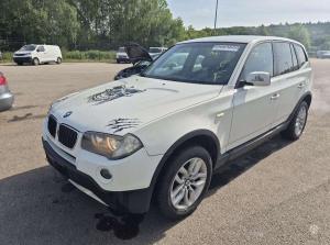 Balts BMW X3 2008 Klaipėda, ar dzinēja tilpumu 2.00 L un nobraukumu 220 tūkst. km par 3200 €, foto 3 vietnē AUTOMOTO.COM.LV
