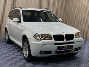 White BMW X3 2008 in Marijampole, with an engine capacity of 2.00 L and mileage of 192 thousand km for 6750 €, photo  on AUTOMOTO.COM.LV