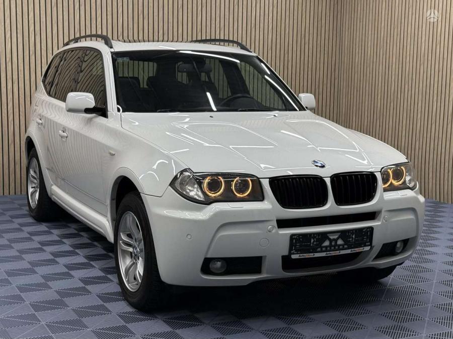 Balts BMW X3 2008 Marijampole, ar dzinēja tilpumu 2.00 L un nobraukumu 192 tūkst. km par 6750 €, foto 1 vietnē AUTOMOTO.COM.LV