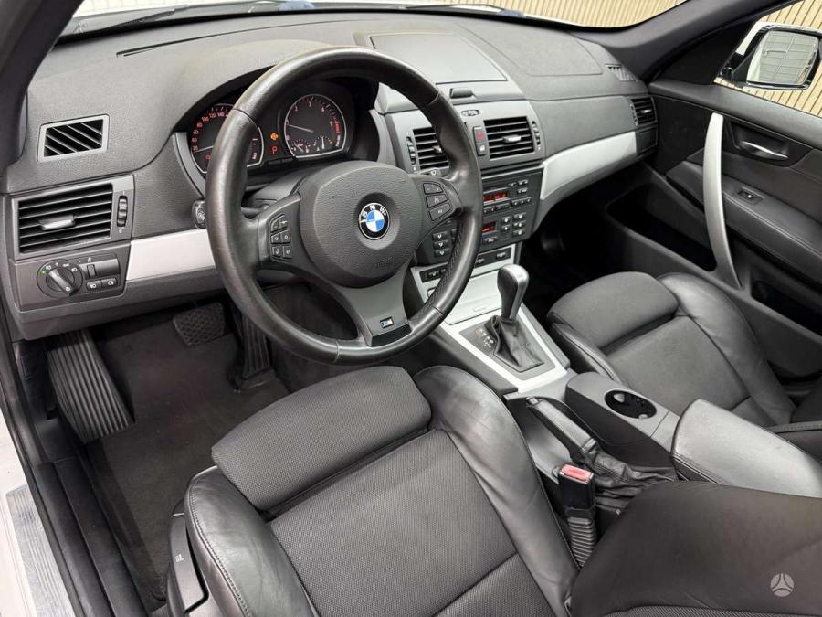 Balts BMW X3 2008 Marijampole, ar dzinēja tilpumu 2.00 L un nobraukumu 192 tūkst. km par 6750 €, foto 3 vietnē AUTOMOTO.COM.LV