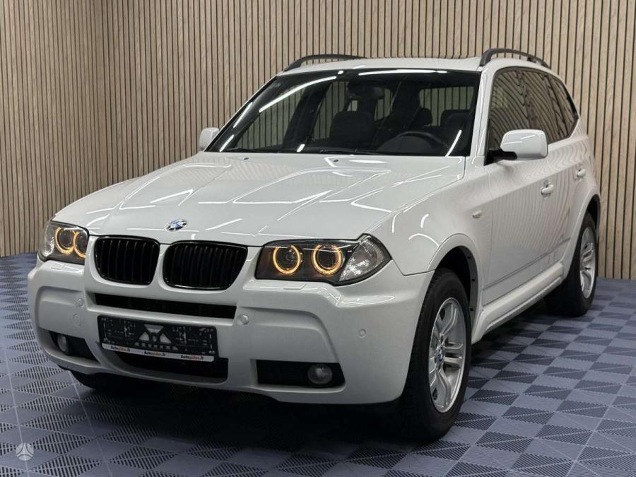 Balts BMW X3 2008 Marijampole, ar dzinēja tilpumu 2.00 L un nobraukumu 192 tūkst. km par 6750 €, foto 6 vietnē AUTOMOTO.COM.LV