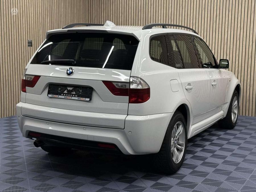 Balts BMW X3 2008 Marijampole, ar dzinēja tilpumu 2.00 L un nobraukumu 192 tūkst. km par 6750 €, foto 9 vietnē AUTOMOTO.COM.LV