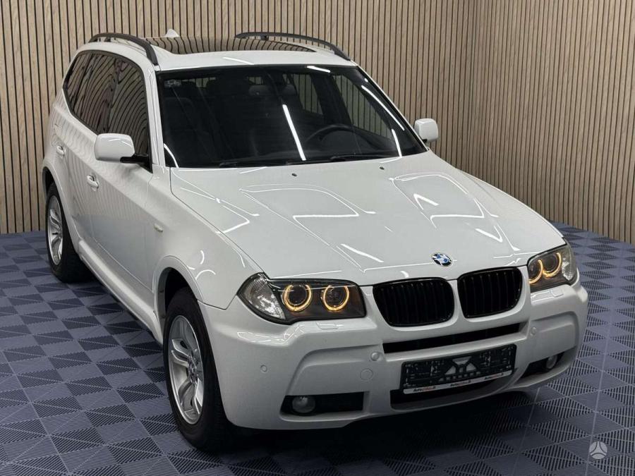 Balts BMW X3 2008 Marijampole, ar dzinēja tilpumu 2.00 L un nobraukumu 192 tūkst. km par 6750 €, foto 10 vietnē AUTOMOTO.COM.LV