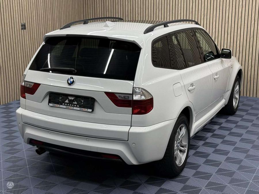 Balts BMW X3 2008 Marijampole, ar dzinēja tilpumu 2.00 L un nobraukumu 192 tūkst. km par 6750 €, foto 13 vietnē AUTOMOTO.COM.LV
