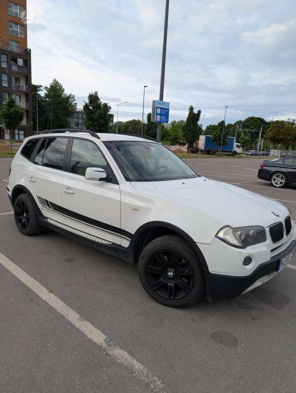 Balts BMW X3 2008 Viļņa, ar dzinēja tilpumu 2.00 L un nobraukumu 222 tūkst. km par 4700 €, foto 3 vietnē AUTOMOTO.COM.LV