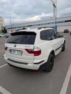 White BMW X3 2008 in Vilnius, with an engine capacity of 2.00 L and mileage of 222 thousand km for 4700 €, photo 5 on AUTOMOTO.COM.LV