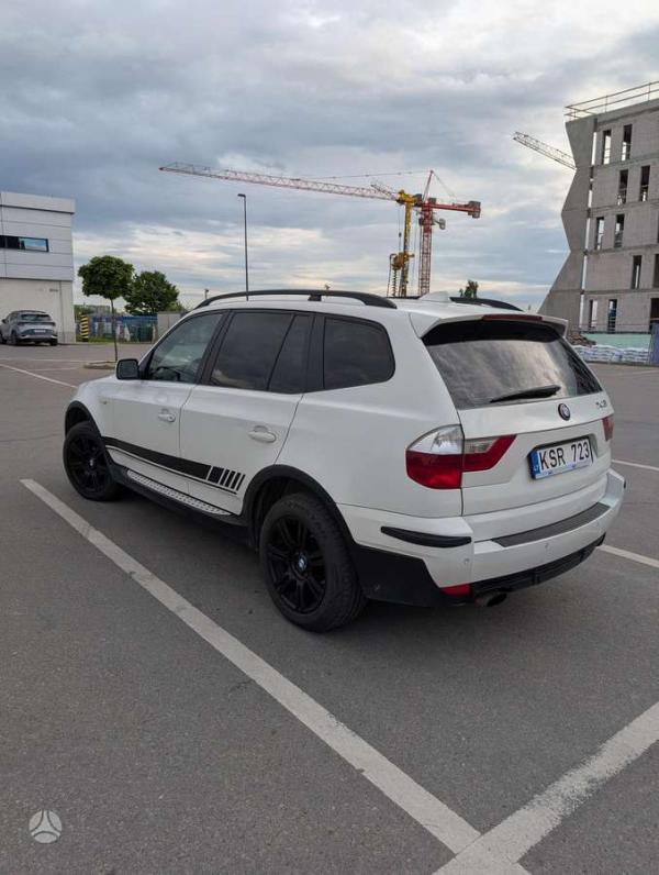 Balts BMW X3 2008 Viļņa, ar dzinēja tilpumu 2.00 L un nobraukumu 222 tūkst. km par 4700 €, foto 5 vietnē AUTOMOTO.COM.LV