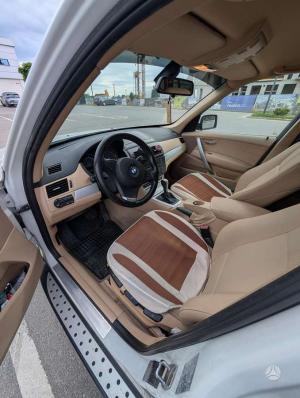 White BMW X3 2008 in Vilnius, with an engine capacity of 2.00 L and mileage of 222 thousand km for 4700 €, photo 10 on AUTOMOTO.COM.LV