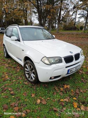 Balts BMW X3 2008 Aizkraukle, ar dzinēja tilpumu 2.00 L un nobraukumu 0 tūkst. km par 4500 €, foto 3 vietnē AUTOMOTO.COM.LV