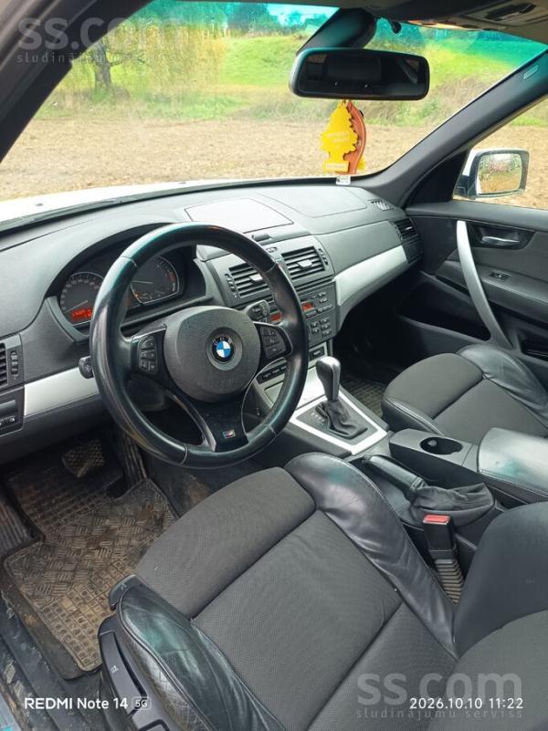 Balts BMW X3 2008 Aizkraukle, ar dzinēja tilpumu 2.00 L un nobraukumu 0 tūkst. km par 4500 €, foto 6 vietnē AUTOMOTO.COM.LV