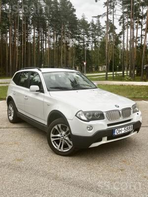 Balts BMW X3 2009 Rīga, ar dzinēja tilpumu 3.00 L un nobraukumu 322 tūkst. km par 4900 €, foto  vietnē AUTOMOTO.COM.LV